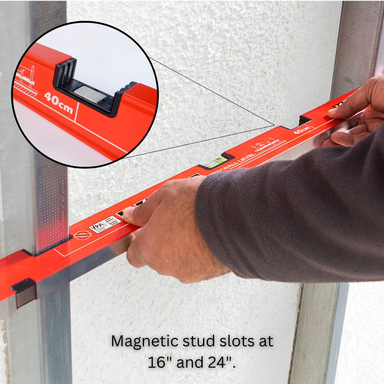 Kapro Drywall Set - Stud Level, Adjustable T-Square, and Tape Measure ...