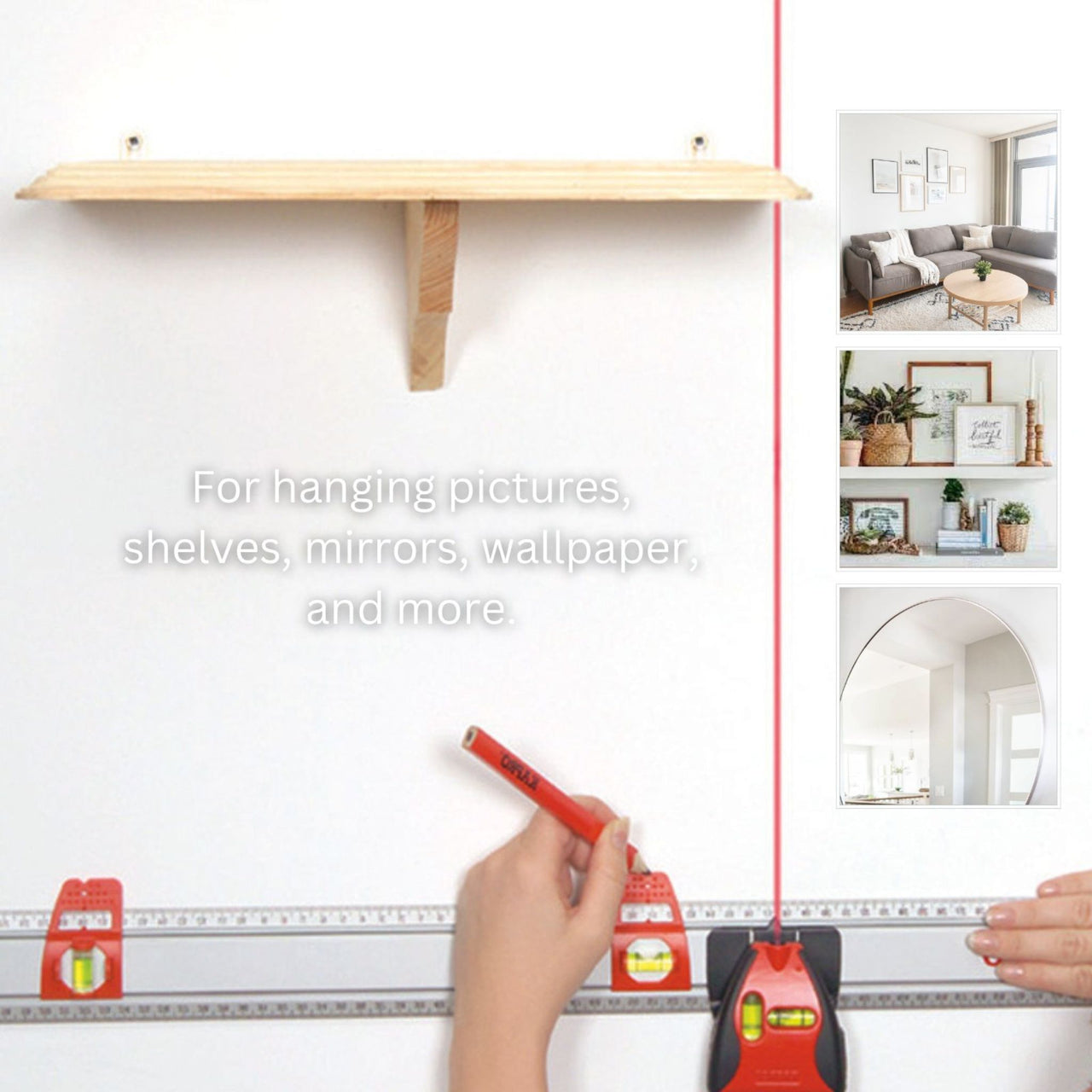 Kapro 814 Prolaser® Set-A-Shelf -36" Set & Match Ruler w/Laser – shop-kapro