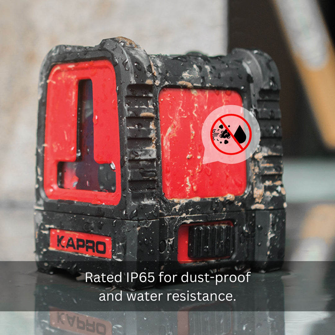 Kapro 870 RED VHX PROLASER® VIP Cross Laser Level IP65 – shop-kapro